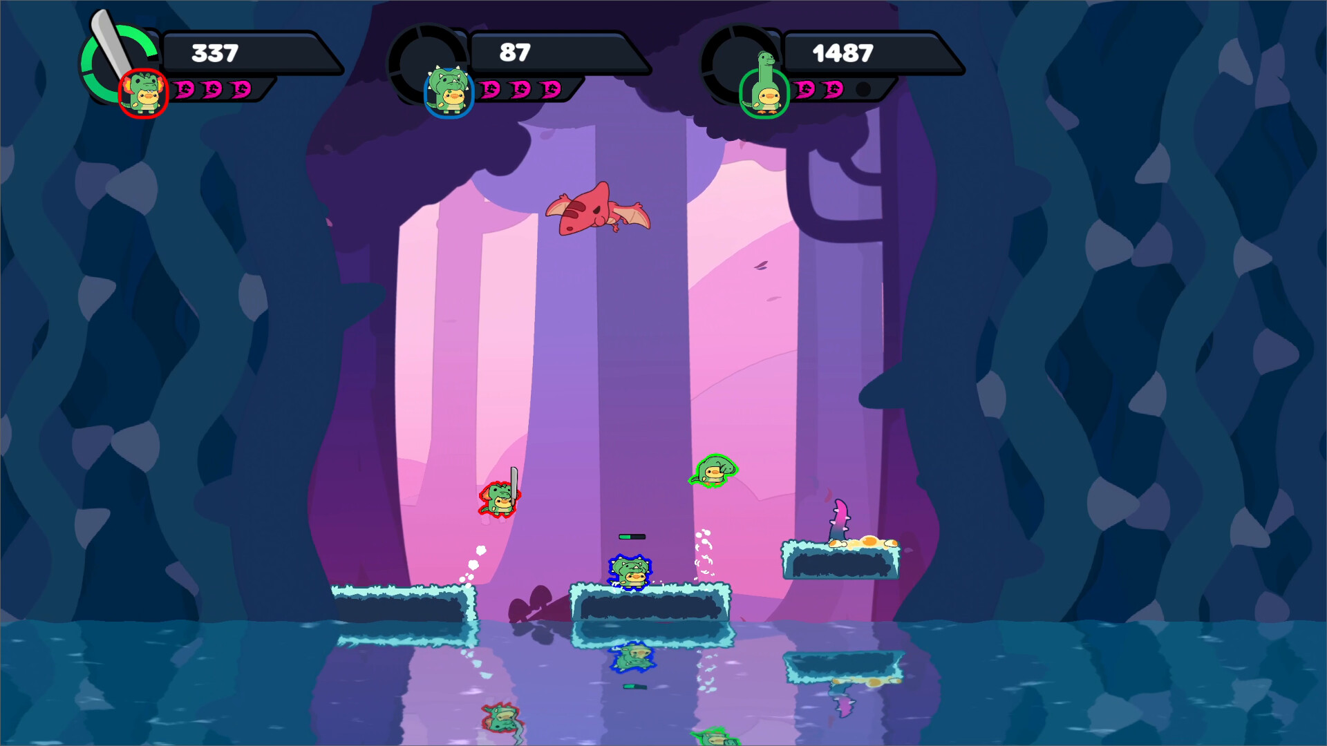 Dino-Ducks Dash // Dashes Onto Steam Today!